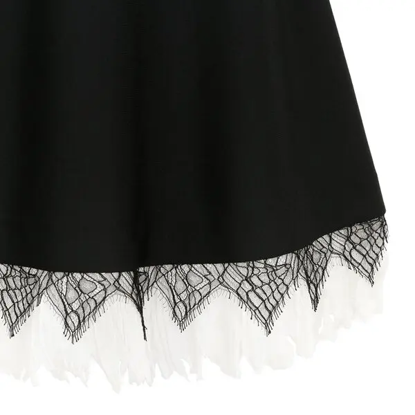 Alexander McQueen Cobweb Lace Knitted Dress