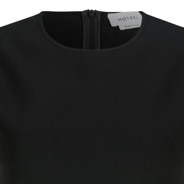 Alexander McQueen Cobweb Lace Knitted Dress