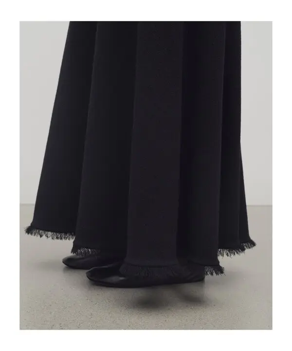 THE ROW Violetta Dress In Textured Matte Wool Crepe