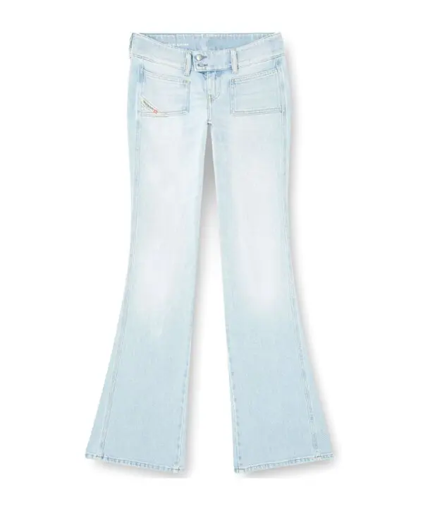DIESEL® D-hush Bootcut Jeans - Light Blue