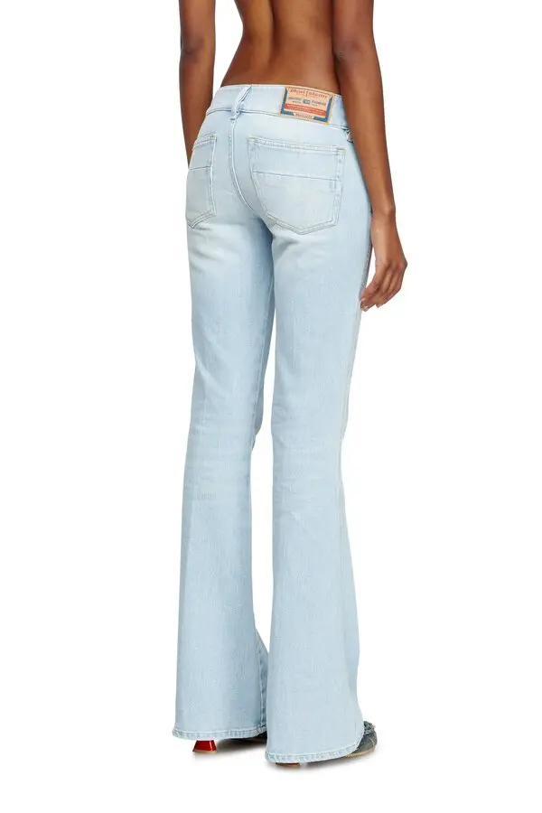 DIESEL® D-hush Bootcut Jeans - Light Blue