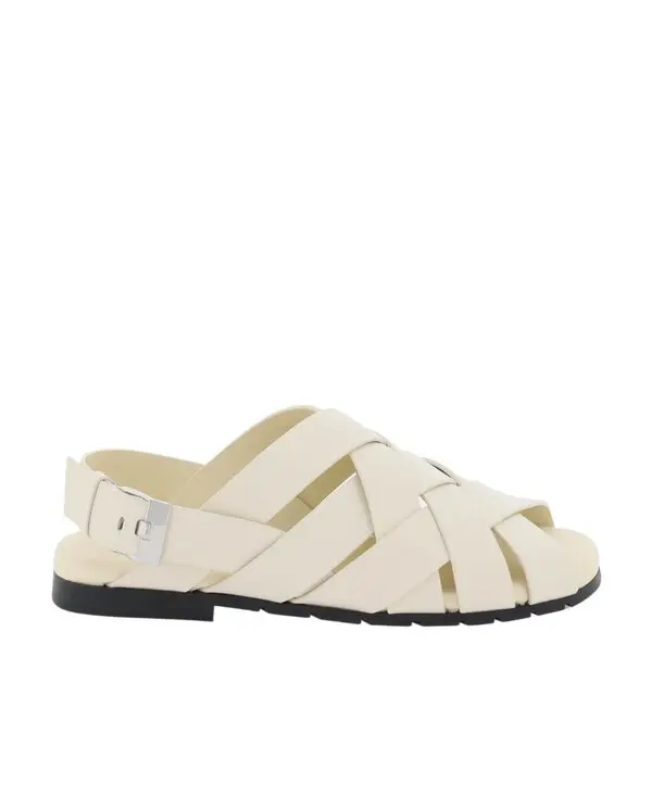 Bottega Veneta Alfie Sandal - Sea Salt