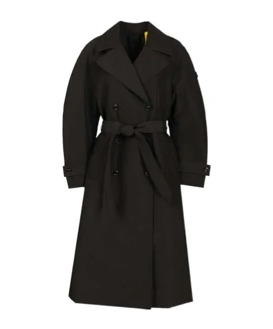 Moncler X Edward Enninful Zake Long Coat - Black