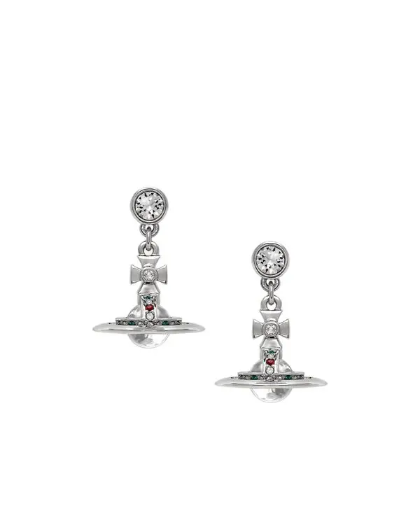 VIVIENNE WESTWOOD Orb Pendant Earrings - Gray