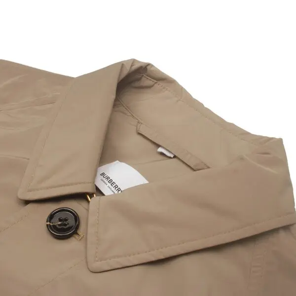 Burberry Long-sleeved Windbreaker - Brown
