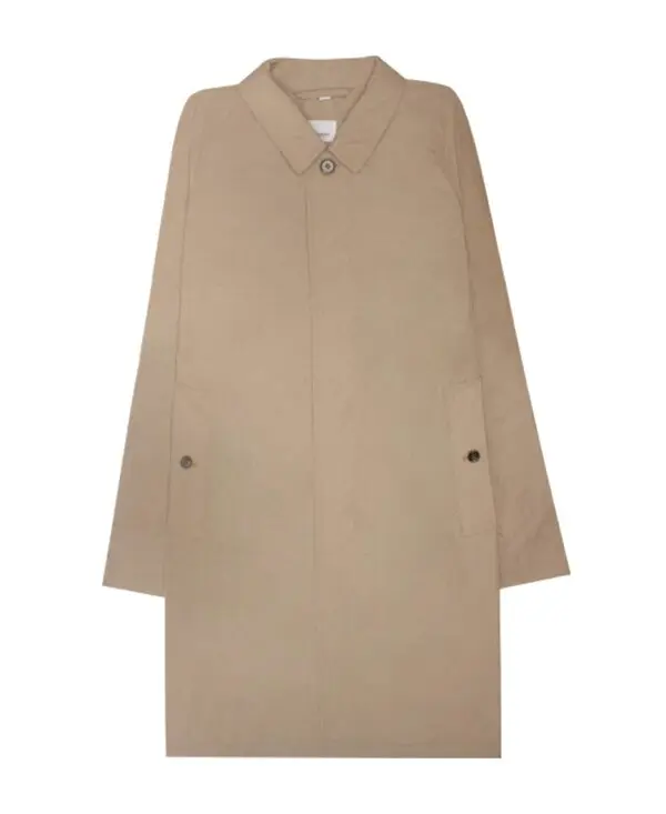 Burberry Long-sleeved Windbreaker - Brown