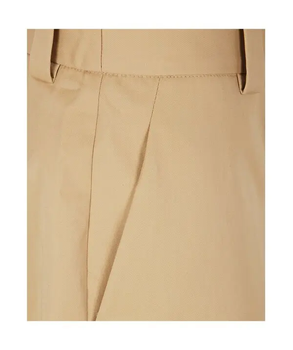 Khaite Gari Wide-leg Trousers - Beige