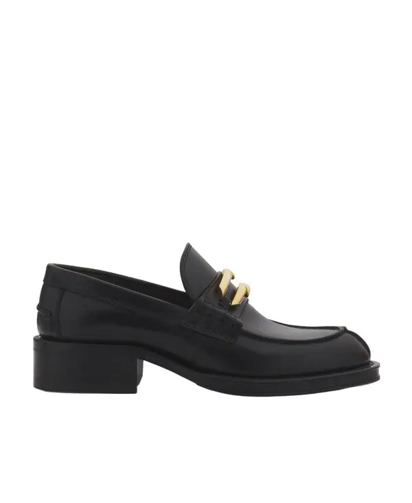 LANVIN Medley Slip-on Loafers With Metal Buckle Detail