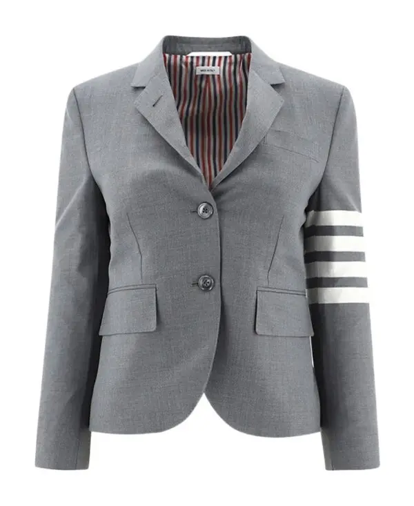 Thom Browne 4-bar Long Sleeve Blazer