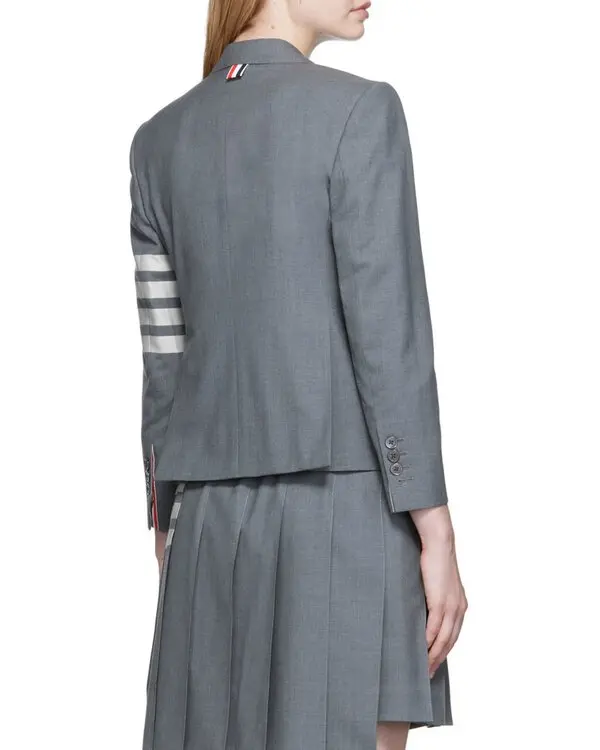 Thom Browne 4-bar Long Sleeve Blazer