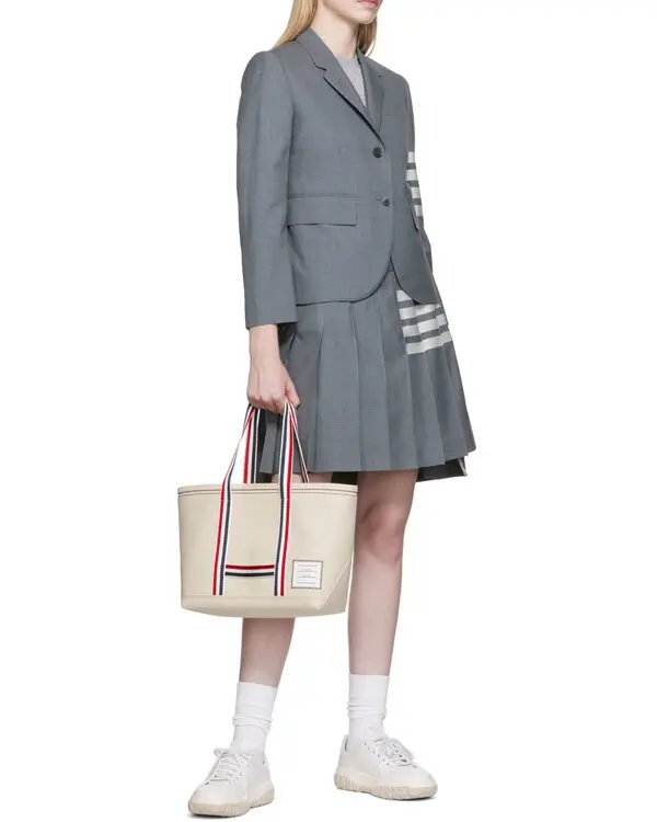 Thom Browne 4-bar Long Sleeve Blazer