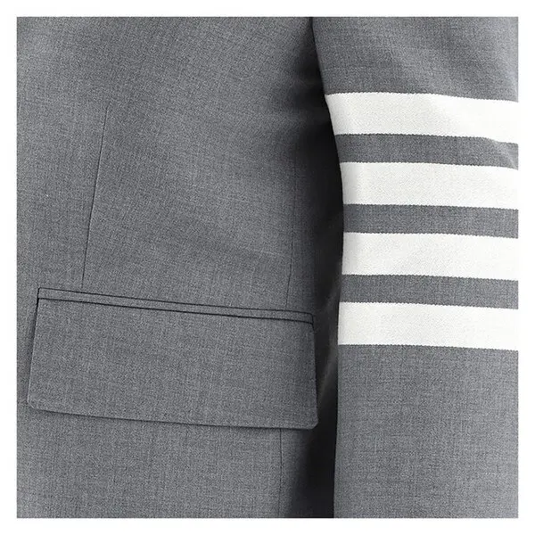 Thom Browne 4-bar Long Sleeve Blazer