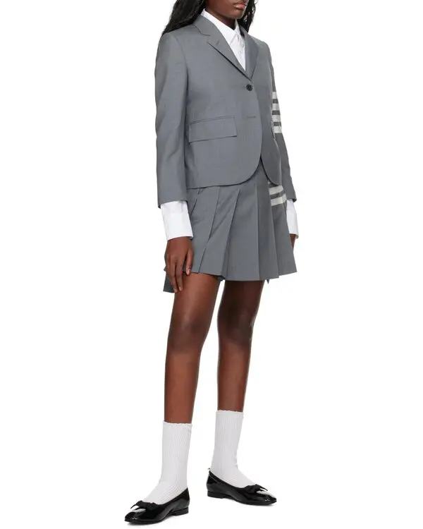 Thom Browne 4-bar Long Sleeve Blazer