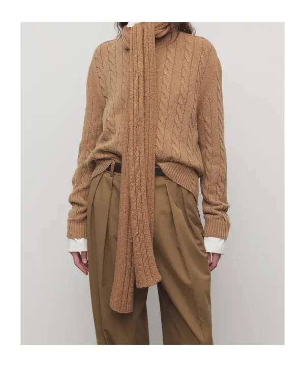THE ROW Amos Scarf - Brown