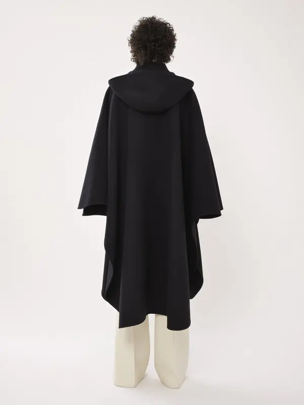 Chloé Wool-blend Hooded Cape
