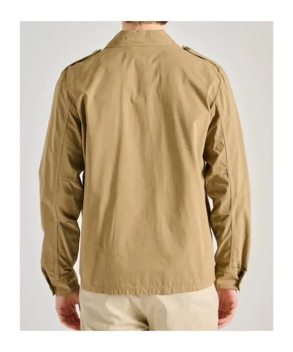 Aspesi Garment-dyed Military Shirt - Brown