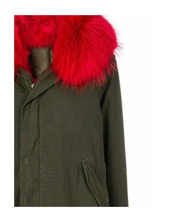 MR  MRS ITALY Lapel Parker Coat