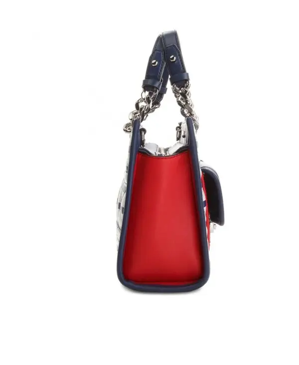 Karl Lagerfeld Color Block Logo Shoulder Bag