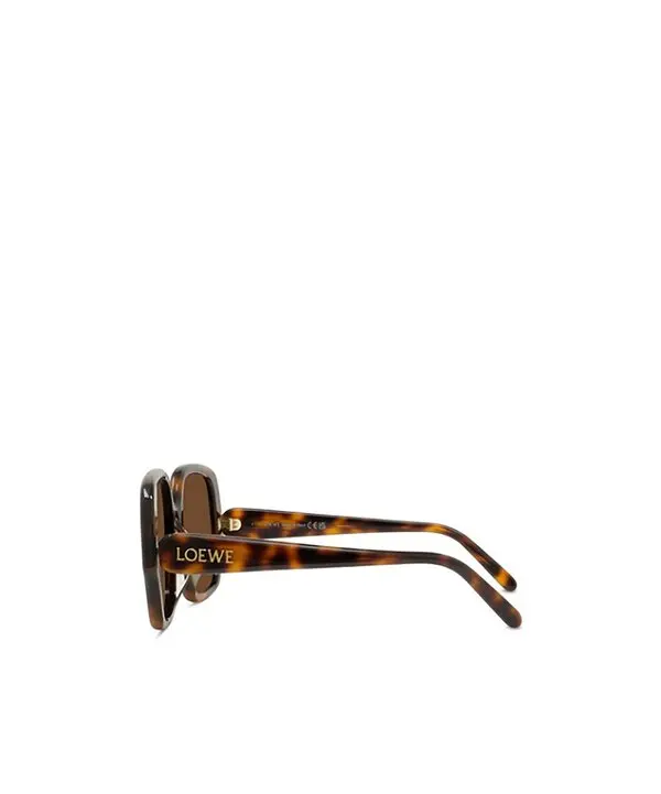 Loewe Square Frame Sunglasses - Green
