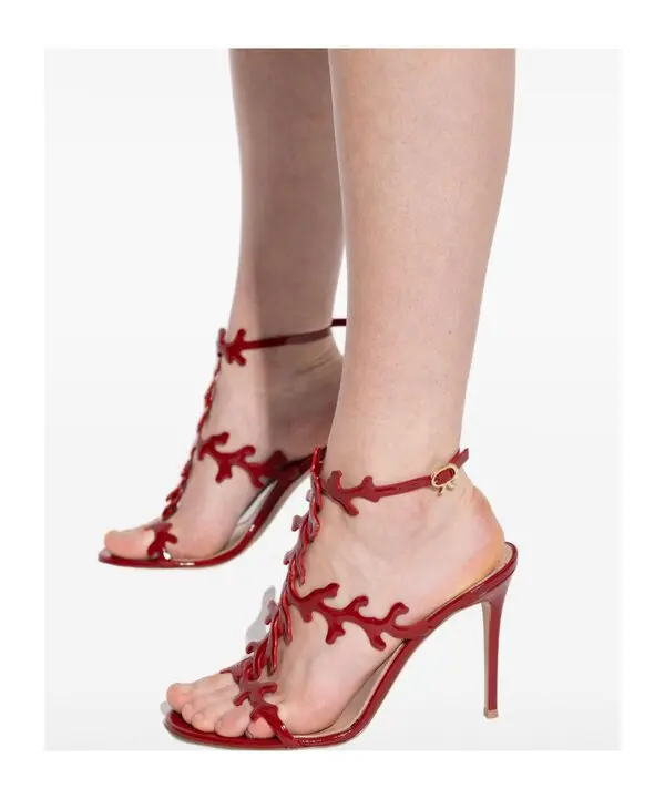 GIANVITO ROSSI Open Toe Stiletto Sandals