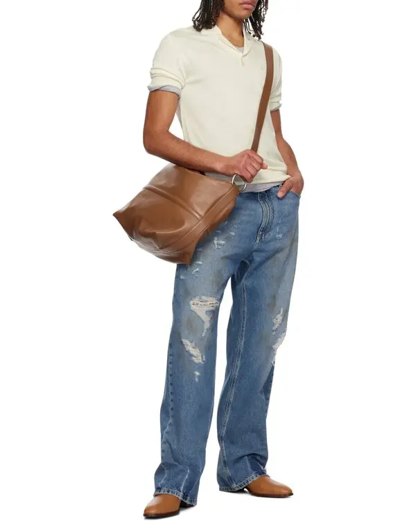 Dolce & Gabbana Distressed Oversized Jeans