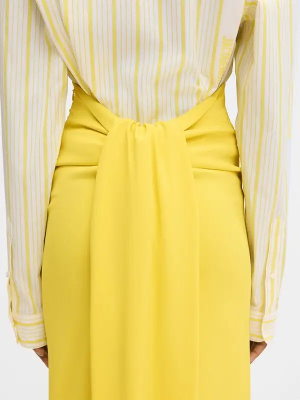 Jacquemus La Jupe Sablier Skirt - Yellow