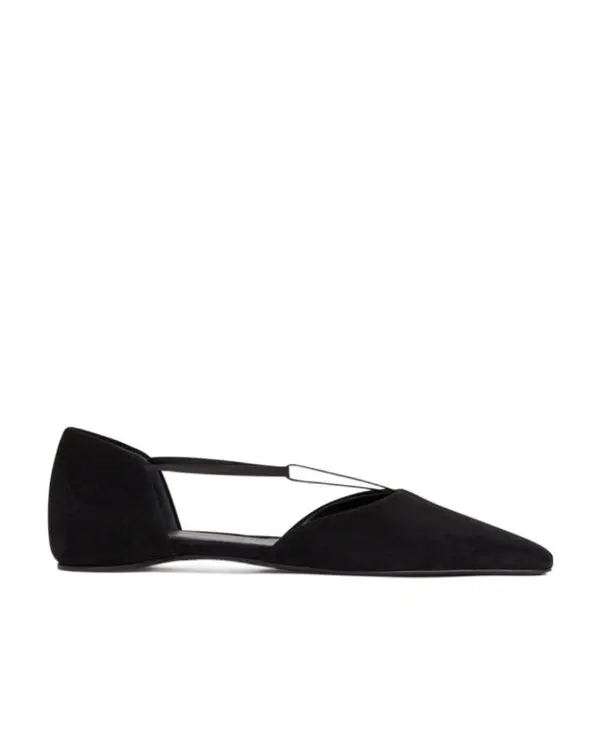 TOTEME Pointed Toe Ballet Flats