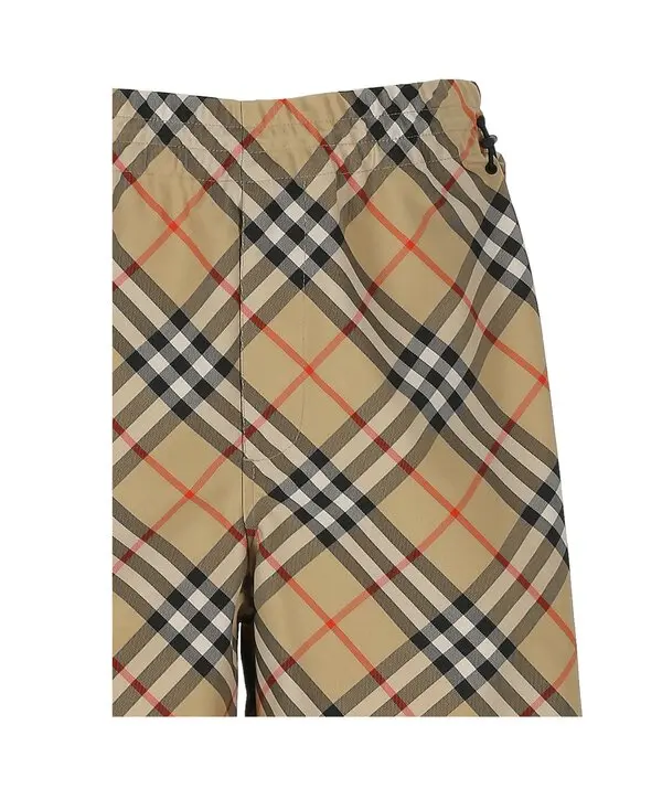 Burberry Check Printed Bermuda Shorts