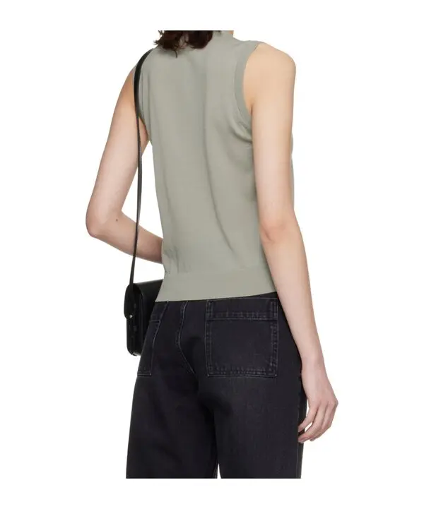 Maison Kitsuné Sleeveless Crew Neck Top