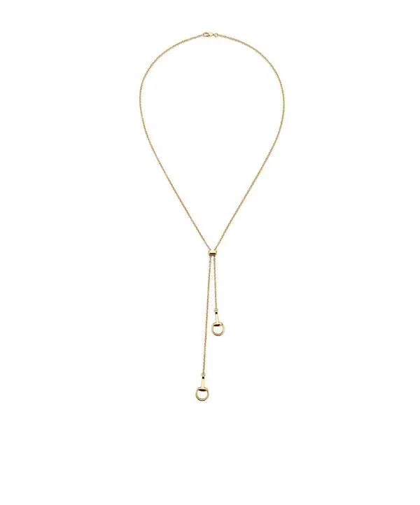 Gucci Horsebit 18k Pendant Necklace