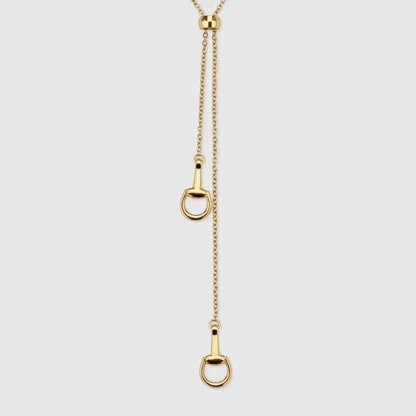 Gucci Horsebit 18k Pendant Necklace