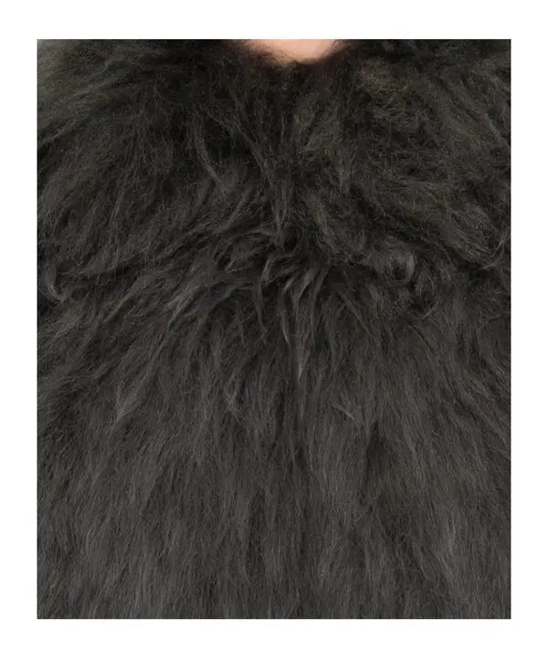 Alaïa Long-sleeved Fur Jacket