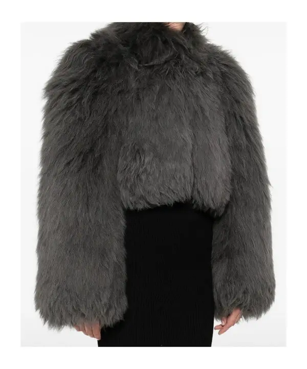 Alaïa Long-sleeved Fur Jacket