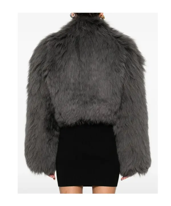 Alaïa Long-sleeved Fur Jacket