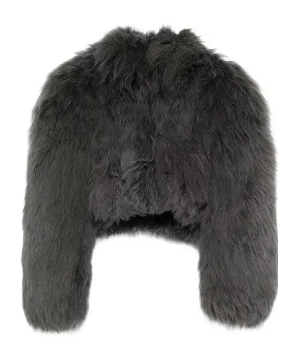 Alaïa Long-sleeved Fur Jacket - No