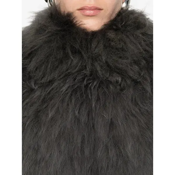 Alaïa Long-sleeved Fur Jacket - No