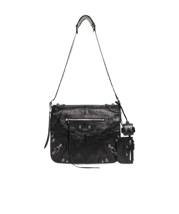 Balenciaga Le Cagole Medium Messenger Bag - Black