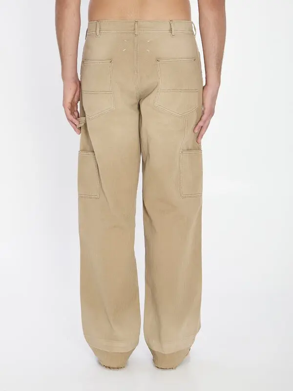 MAISON MARGIELA Straight-leg Textured Jeans