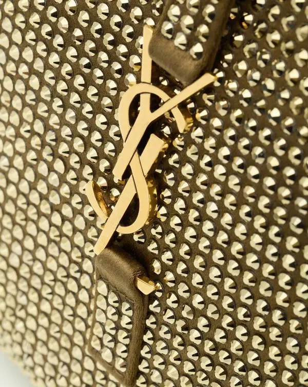 Saint Laurent Le 5 À 7 Embellished Shoulder Bag - Starry