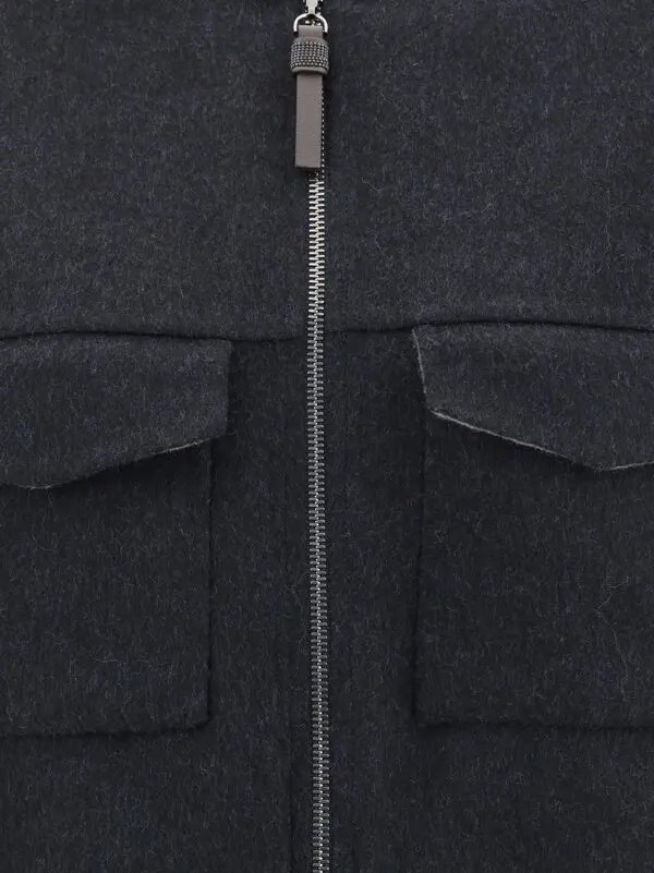 Brunello Cucinelli Hand-crafted Bomber Jacket