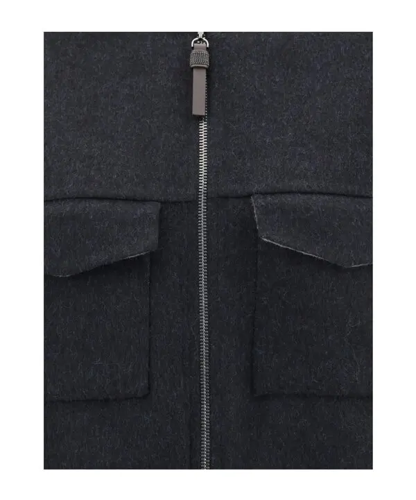 Brunello Cucinelli Hand-crafted Bomber Jacket