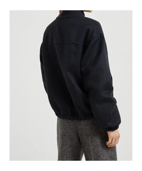 Brunello Cucinelli Hand-crafted Bomber Jacket