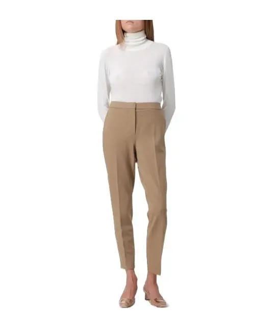 Max Mara Turtleneck Knitted Top - White