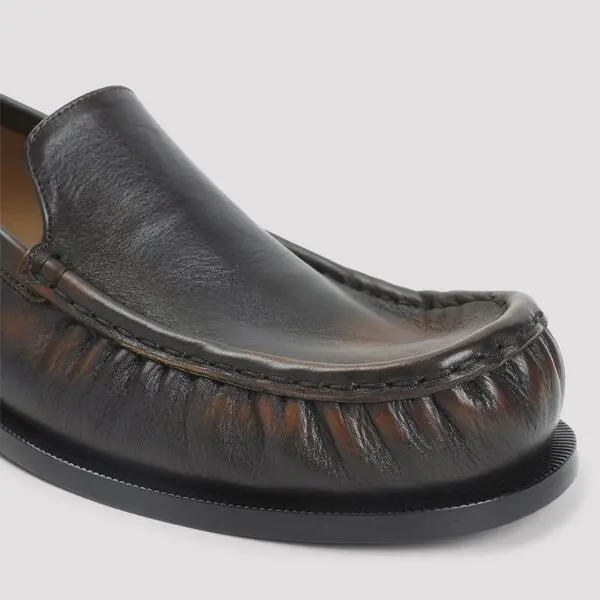Dries Van Noten Square Toe Loafers