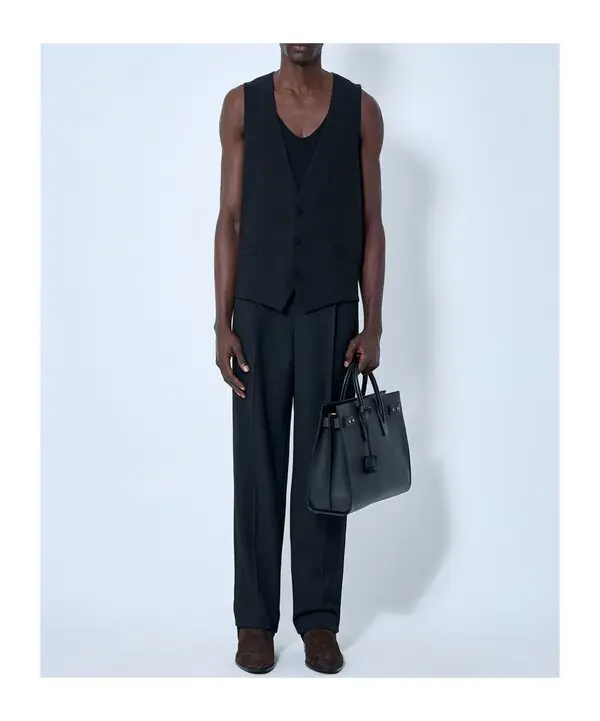 Saint Laurent V-neck Button-up Waistcoat
