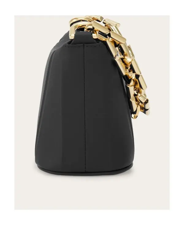 FERRAGAMO Quilted Chain Top Handle Bag