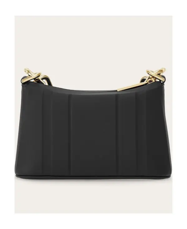 FERRAGAMO Quilted Chain Top Handle Bag
