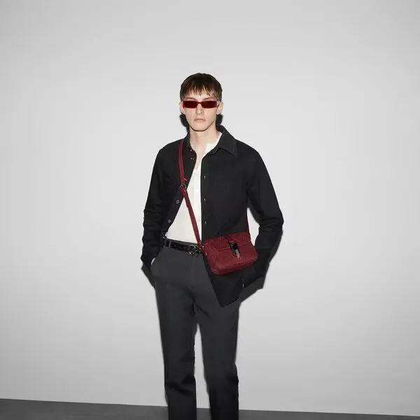 Gucci Mini Gg Monogram Crossbody Bag