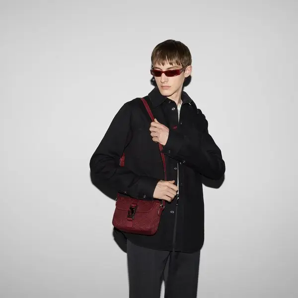 Gucci Mini Gg Monogram Crossbody Bag