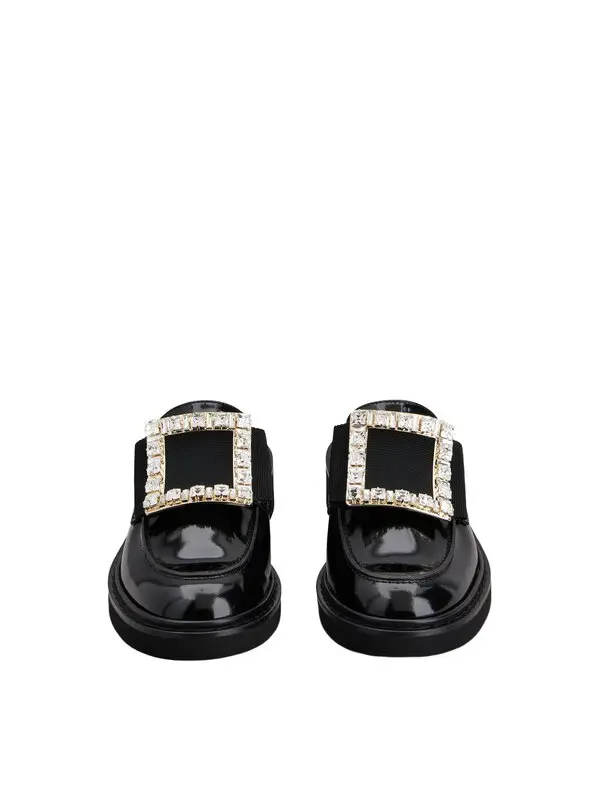 ROGER VIVIER Embellished Slip-on Mules
